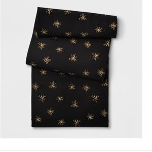 Project 62 | Dining | 72x4 Snowflake Table Runner Blackgold | Poshmark